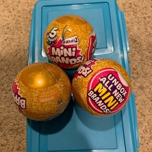 zuru | Toys | 3 Zuru 5 Surprise Mini Gold Ball | Poshmark